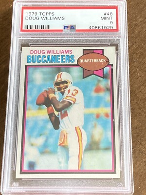 1979 Topps Doug Williams PSA 9 Rookie Card #48 QB Buccaneers | eBay