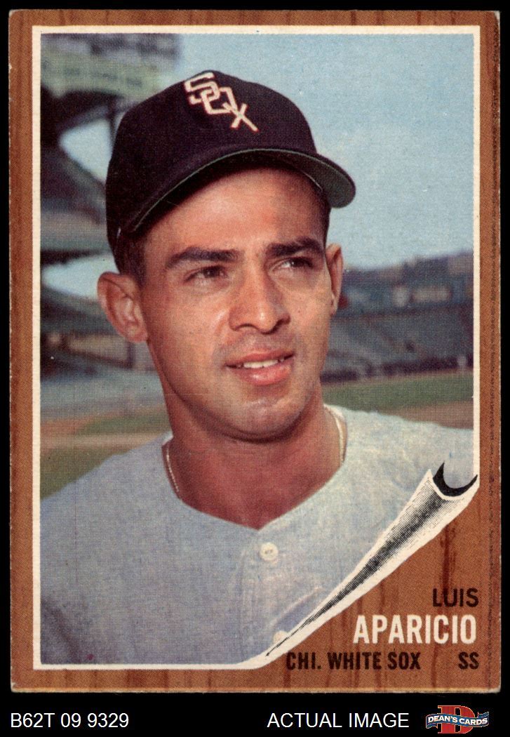 1962 Topps #325 Luis Aparicio White Sox HOF 3.5 - VG+ | eBay