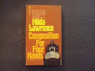 Composition For Four Hands pb Hilda Lawrence 1st Avon Print 3/72 ID ...