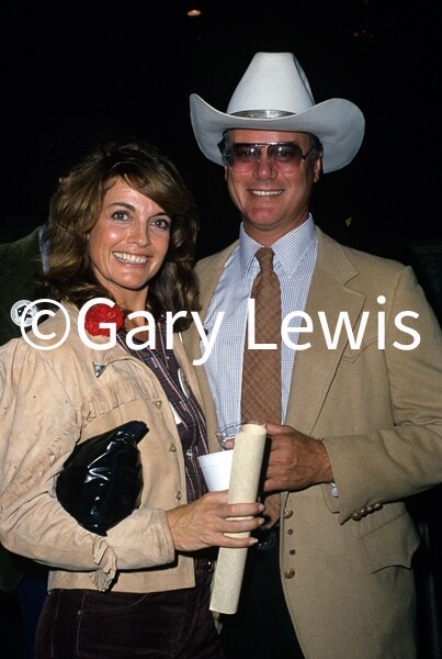Linda Gray & Larry Hagman 8x10 glossy photo printed from original ...