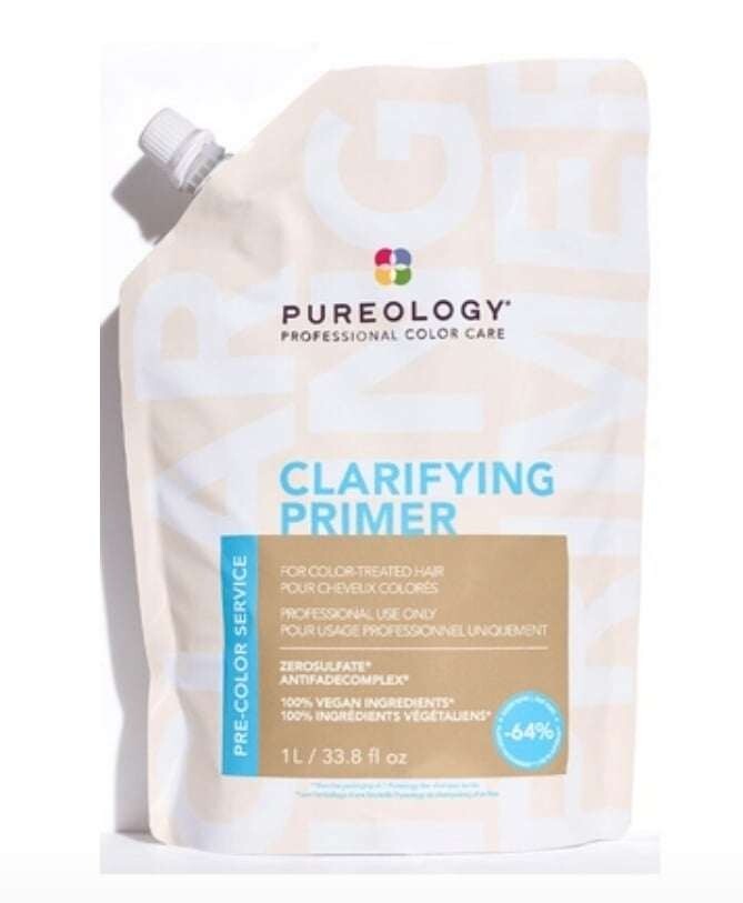 Pureology Clarifying Primer Shampoo Detox 33.8oz Sealed Liter Pack ...