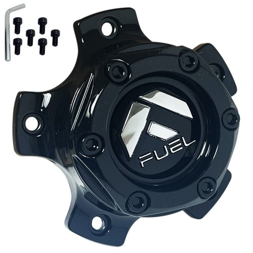 Fuel Off-Road Wheels Black Wheel Center Hub Cap for 5Lug D741 Runner ...