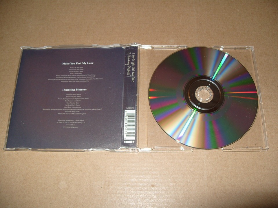 Make You Feel My Love by Adele (2008) 2 TRACK SINGLE CD + INLAYS EX/NM ...