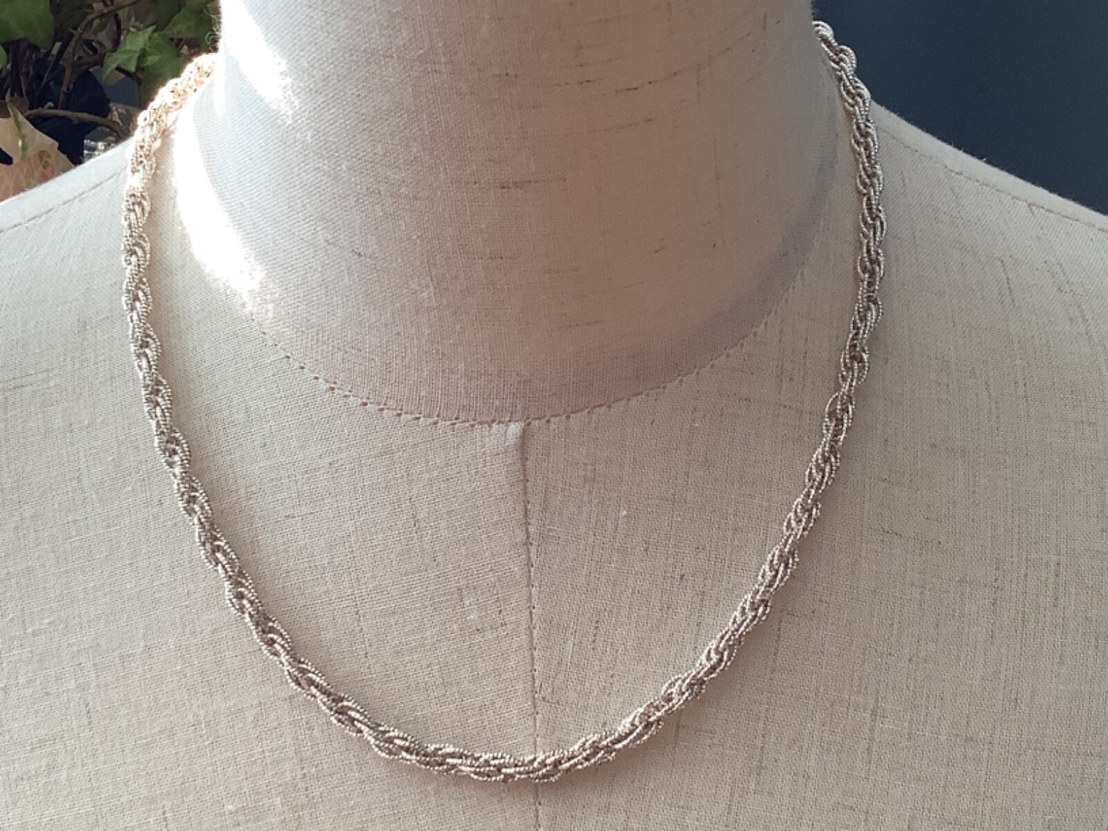 AUTHENTIC MILOR ITALY STERLING SILVER VERY UNIQUE 20”… - Gem