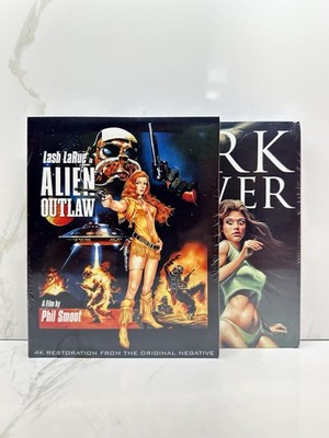 ALIEN OUTLAW (1985) & THE DARK POWER (1985) Kino Cult Blu-ray w ...