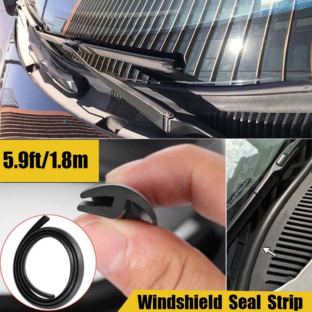 5.9ft/1.8M For Toyota Rubber Car Front Windshield Panel Seal Strip ...