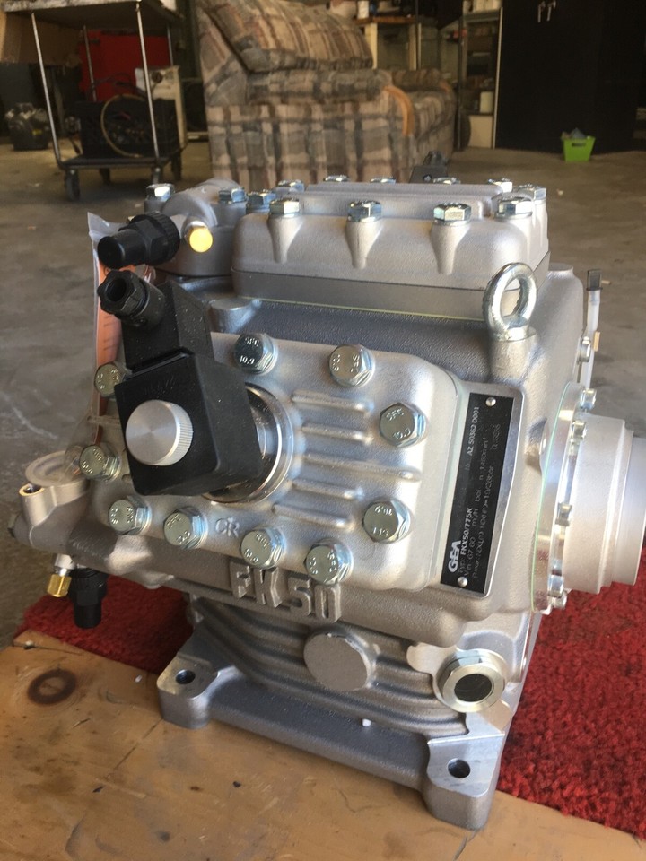 BOCK FK50/775 Bus AC Compressor, Remanned to factory specs- w/ capacity ...
