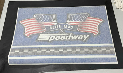 SPEEDWAY SNOWMOBILES VINYL TRAILER & SHOP REPRODUCTION DECAL ABOUT 12 ...
