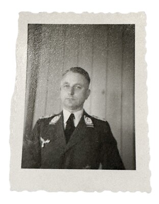 WW2 Era Photo German Officer Wearing Tie | eBay