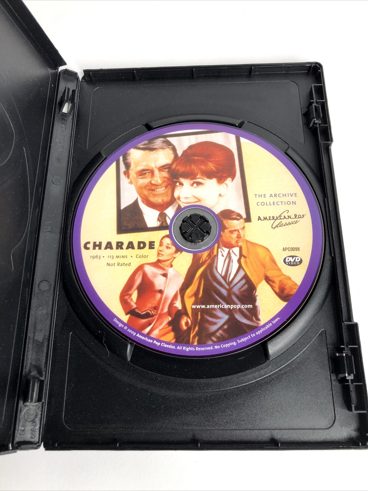 Charade (DVD) 1963 Cary Grant, Audrey Hepburn. American OOP Classics ...