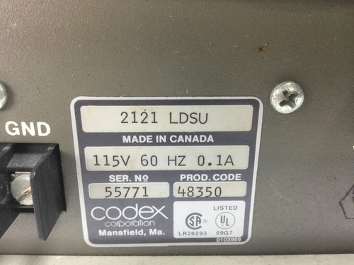 Motorola Codex 2121 Data Modem | eBay