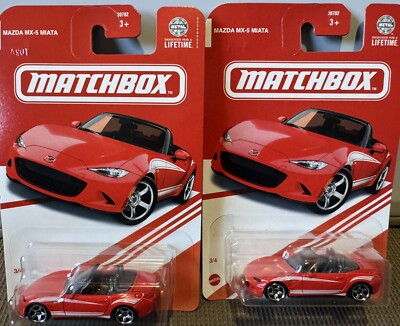 Matchbox -Target Exclusive Red Edition-Mazda MX-5 Miata | eBay