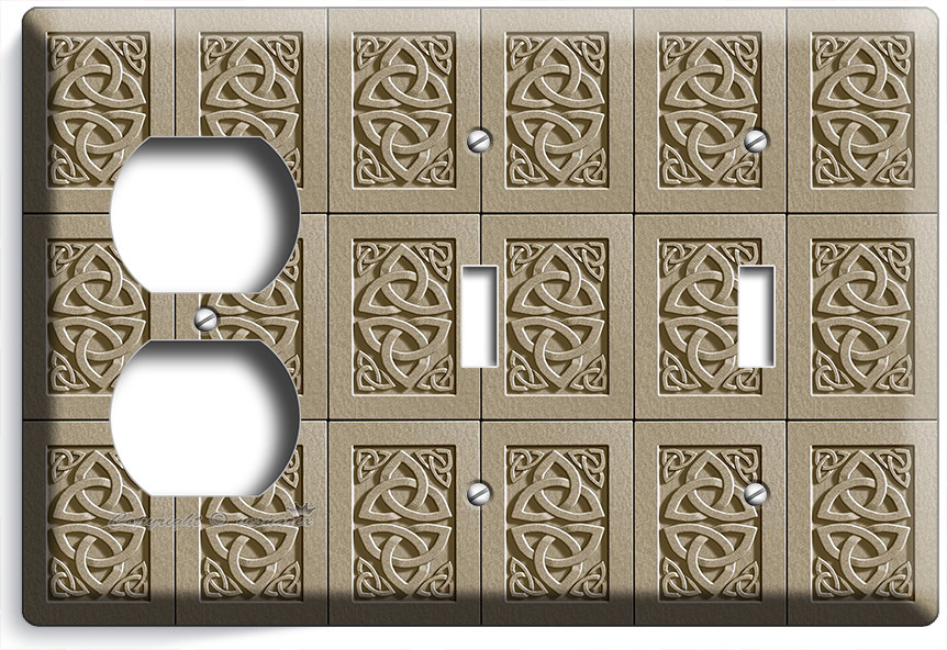 CELTIC KNOT IRISH SPIRITUAL SYMBOL LIGHT SWITCH OUTLET WALL PLATE ROOM ...