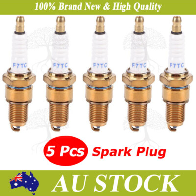 5 × Spark Plug F7TC For AUTOLITE 4263 TORCH: F6RTC, F7RTC BPR6ES ...