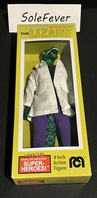 New Disney MEGO Marvel The Lizard 8" Retro Action Figure Spider-Man's ...