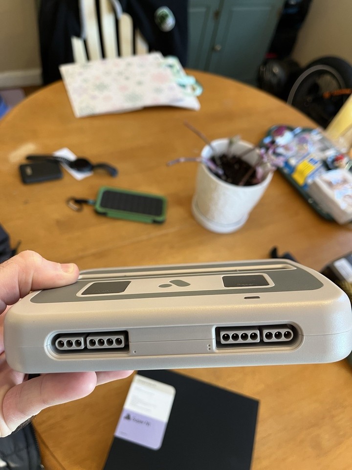 Analogue Super NT (Super Famicom Colorway) w/ Box And Cables | eBay