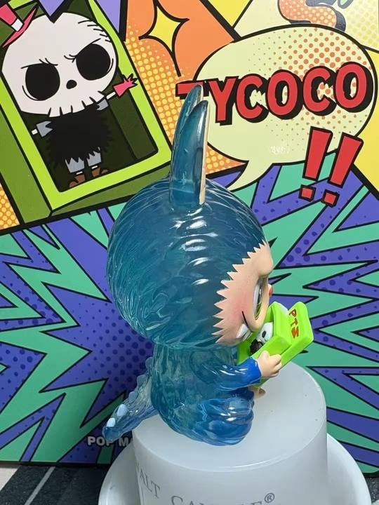 How2work The Monster Tycoco Touring Pts Blue Confirmed Blind Box Figure ...
