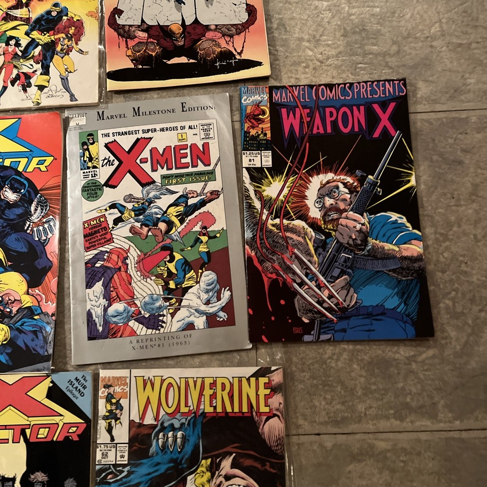 Vintage Marvel X-Men X-Factor X-Force Generation X Uncanny Comic Books LOT 19 | eBay UK