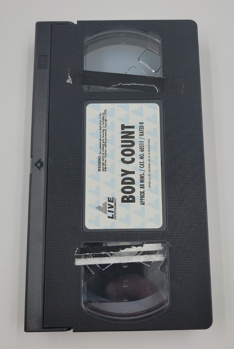 Body Count (VHS, 1998) Ice T, Alyssa Milano, Justin Theroux Good ...