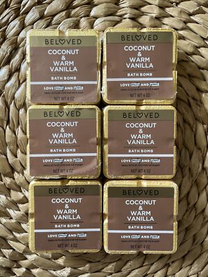 6-pack Love Beauty & Planet Bath Bomb Coconut & Warm Vanilla 4oz | eBay