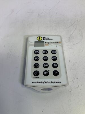 TURNING TECHNOLOGIES RESPONSE CARD RF LCD RCRF-03 - NG G2C | eBay
