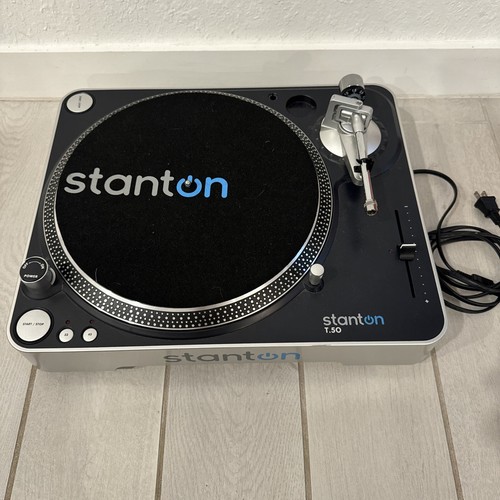 Stanton T.50X Professional DJ Turntable Direct Drive No Needle | eBay