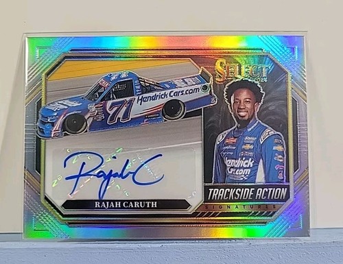 Rajah Caruth 2024 Select NASCAR Racing Trackside Action Signatures #TAS ...