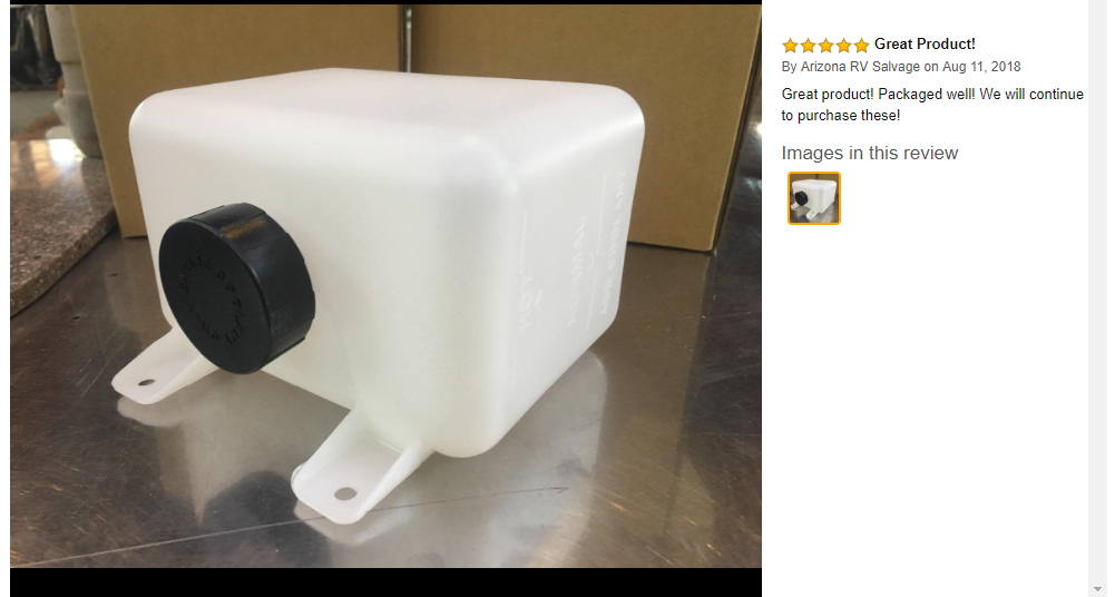 Universal Coolant Radiator Reservoir Bottle Overflow Tank New Dorman ...