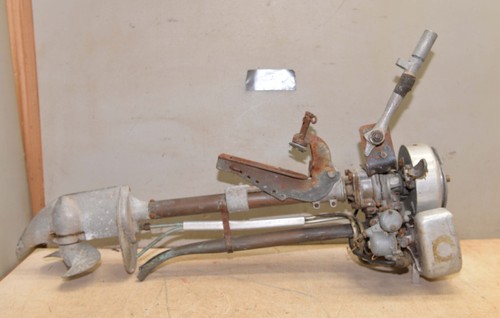 Antique Neptune outboard motor model 0B12A collectible boat or man cave ...