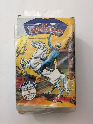 1974 Aurora Lone Ranger Model Kit In Original Box | eBay