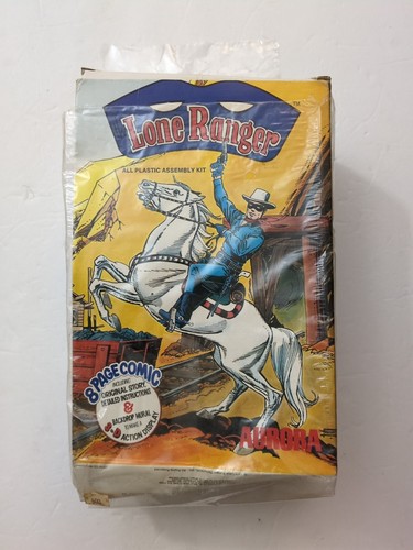 1974 Aurora Lone Ranger Model Kit In Original Box | eBay