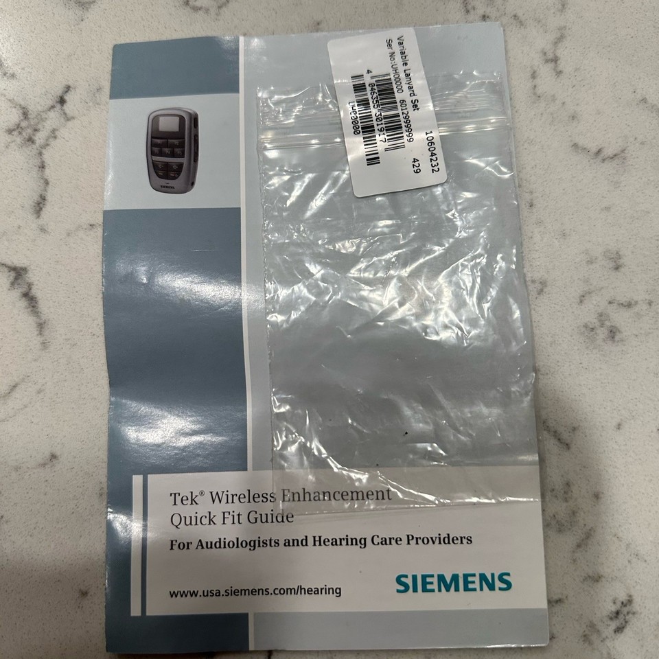 Tek Wireless Enhancement System SIEMENS Remote And Transmitter For ...
