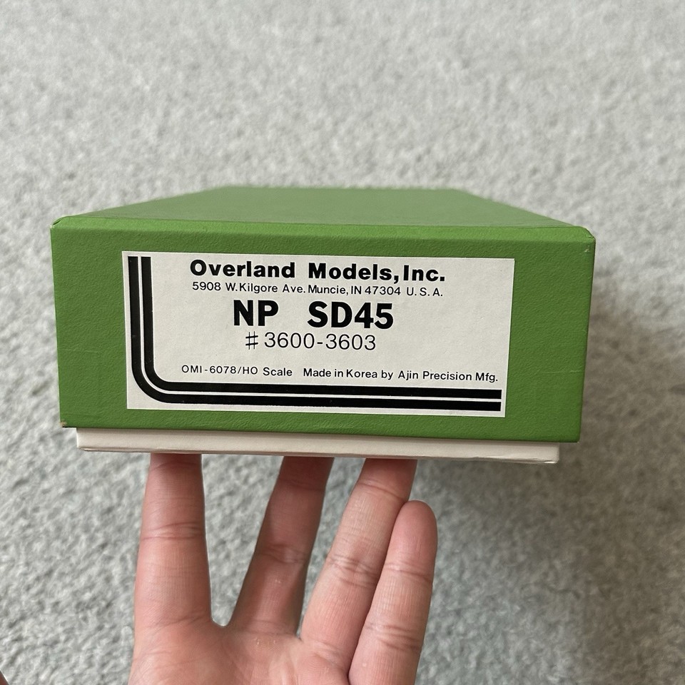 Overland NP SD45 #3600-3603 BRASS Northern SD45 OMI 6078 HO Scale ...