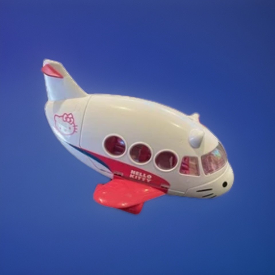 Hello Kitty Jet Plane Fold Out Playset Vehicle 2019 Sanrio Jada ...