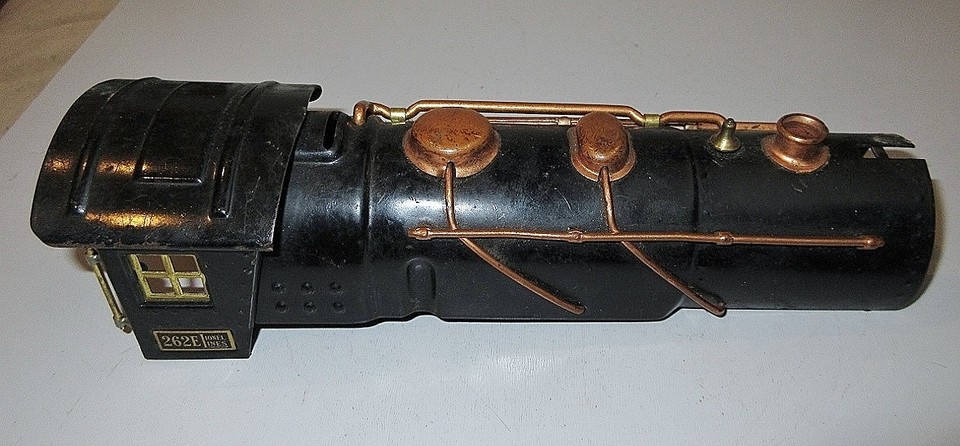 LIONEL #262E PRE WAR STEAMER BOILER,SHARP ORIGINAL W/ALL TRIM PARTS, | eBay