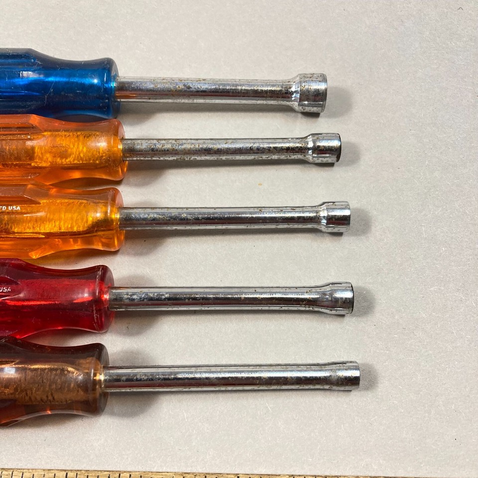 Vintage Proto Nut Driver Set 4 Pc w/1 Vlchek USA | eBay