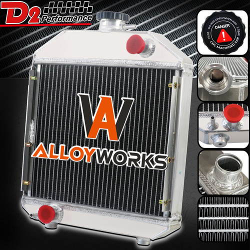 2 ROW Radiator For Yanmar YM240 YM1700 YM2000 Model 124460-44501 | eBay