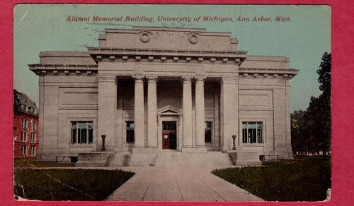 Ann Arbor University of Michigan Alumni Memorial Hall Building PC pm ...