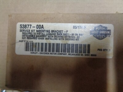 NOS Harley Davidson Service Kit Mounting Bracket-F 53877-00A | eBay