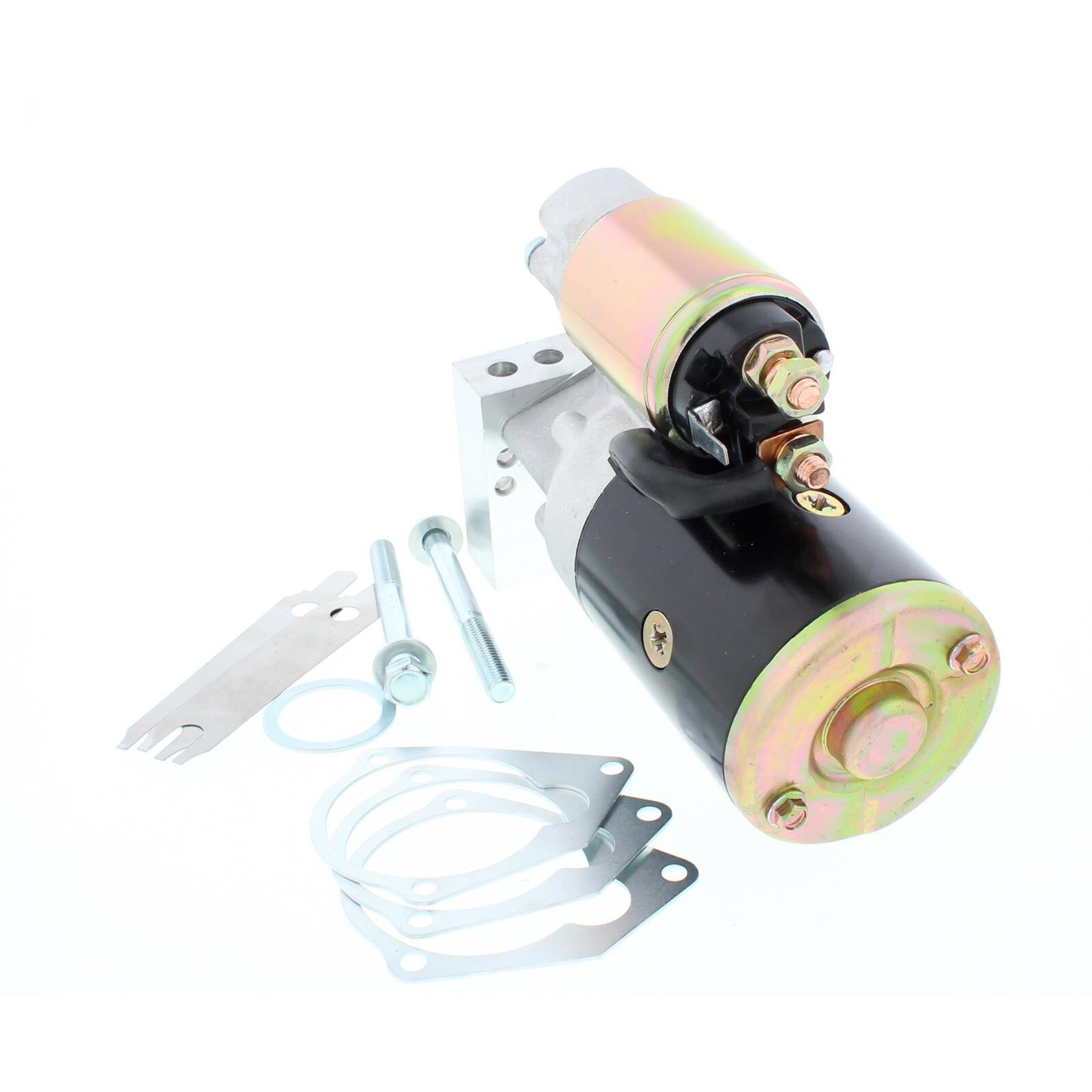 Chevy Mini Starter SBC/BBC/V6 1.4 kW, 12 Volt Clockable 153 and 168 ...