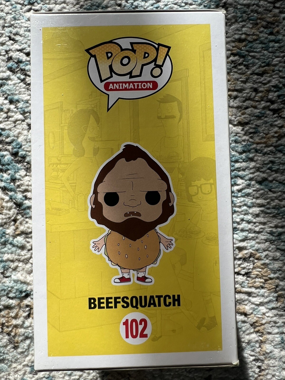 Funko Pop! Vinyl: Bob's Burgers - Beefsquatch #102 for sale online | eBay