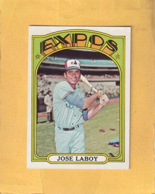 1972 Topps #727 Jose Laboy Expos EX/NM #27922 | eBay