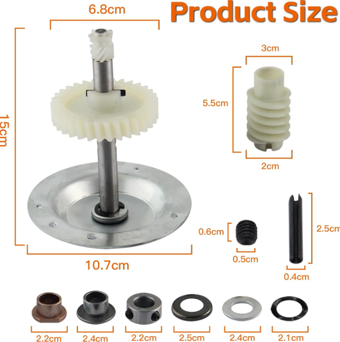 Chain Drive Gear and Sprocket Kit Replaces 41A5021 041C4220A 41A2827 ...