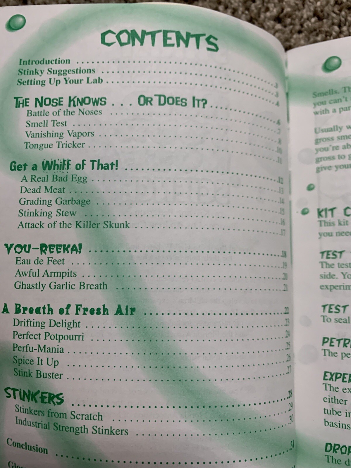 Stinky Smelly Hold-Your-Nose Science by Kristine Petterson (1997, Book ...