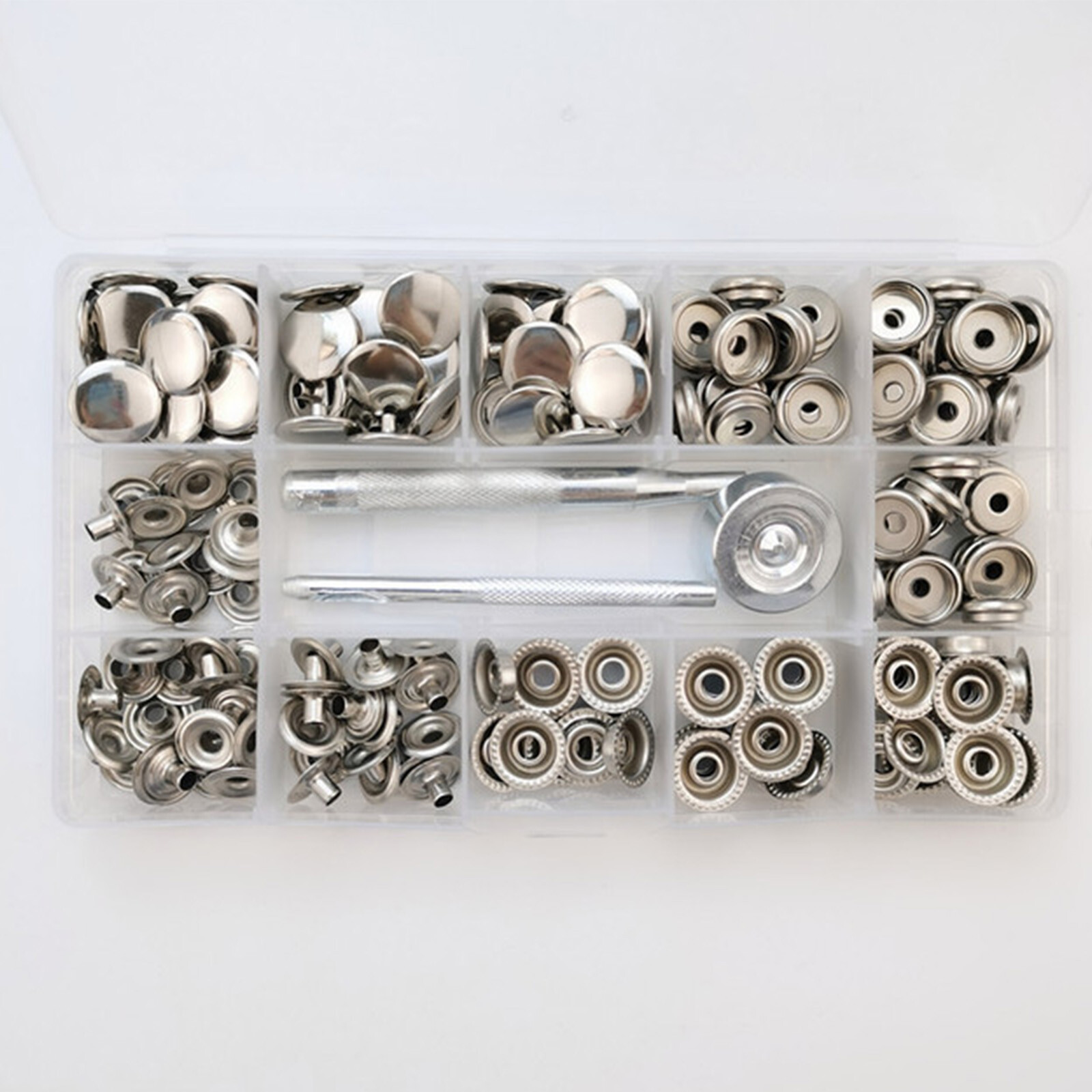 203Pcs Boat Cover Press Stud Snap Fasteners Screw Kit Canvas Canopy ...