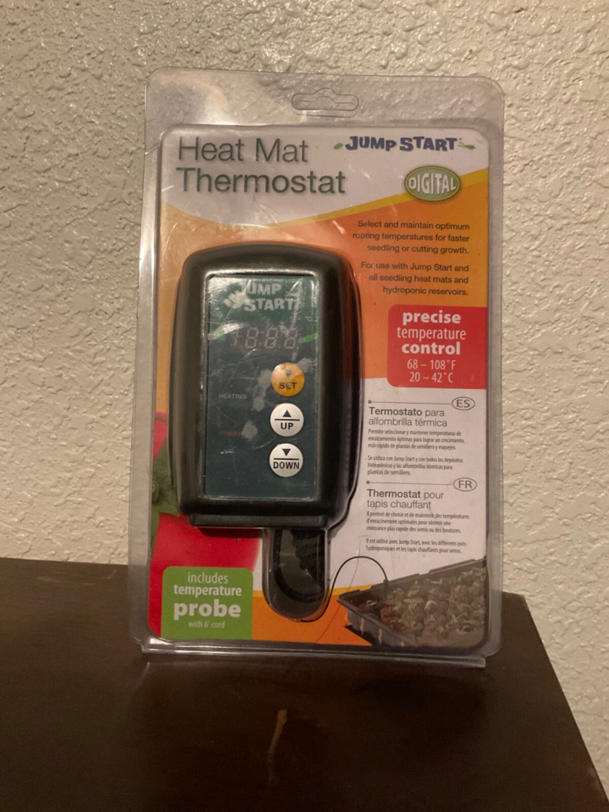 Hydrofarm Jump Start Digital Temperature Controller for Heat Mats | eBay