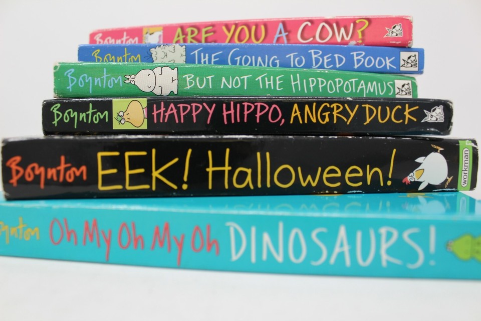 Lot of 10 Sandra Boynton Board Books for Children's/ Kids/ Toddler ...