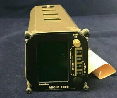 EVENTIDE ARGUS 3000 MOVING MAP W/TRAY PN 3000-00-00 | eBay