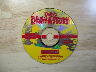 Orly's Draw-a-Story Story Illustration & Writing (Windows/MAC, 1996) | eBay