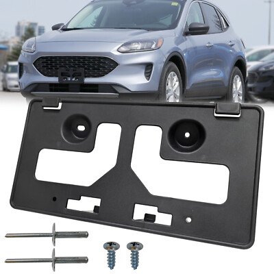 For Ford Escape 2020-2022 Front License Plate Frame Tag Mounting ...